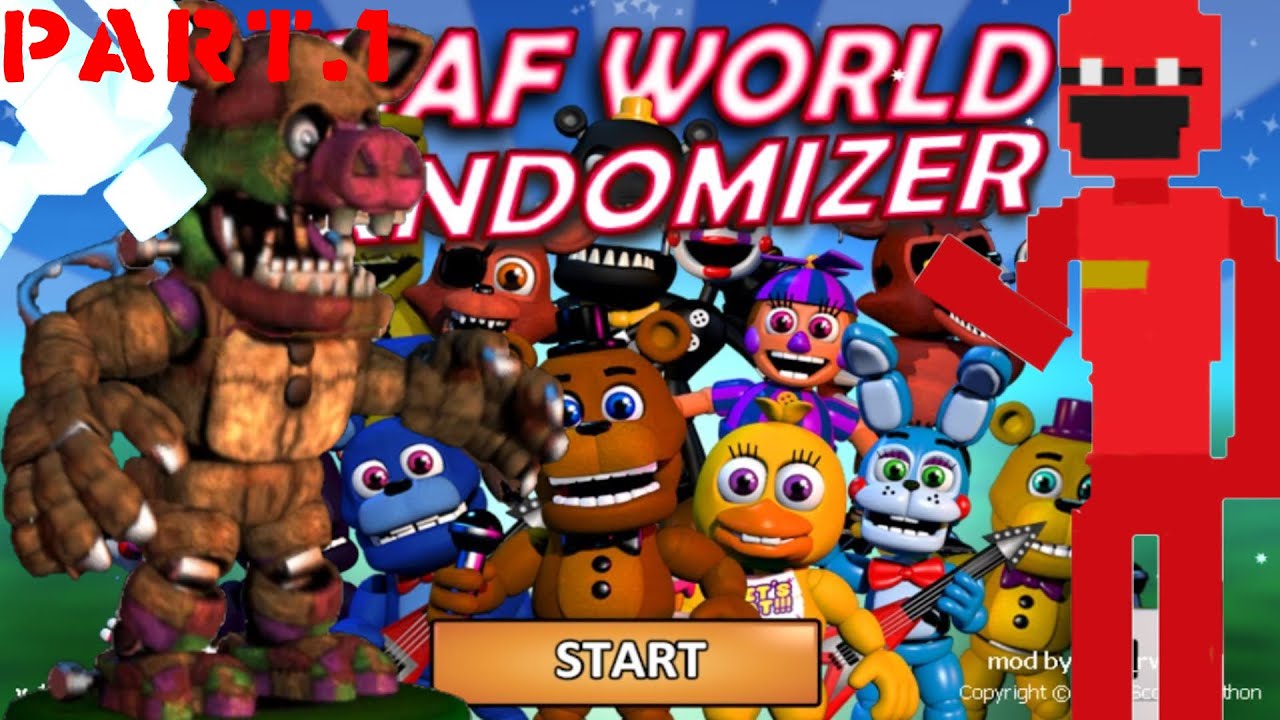 Nagrywam Fnaf world Randomizer ponieważ @ElevenJedenastek nie chce ...