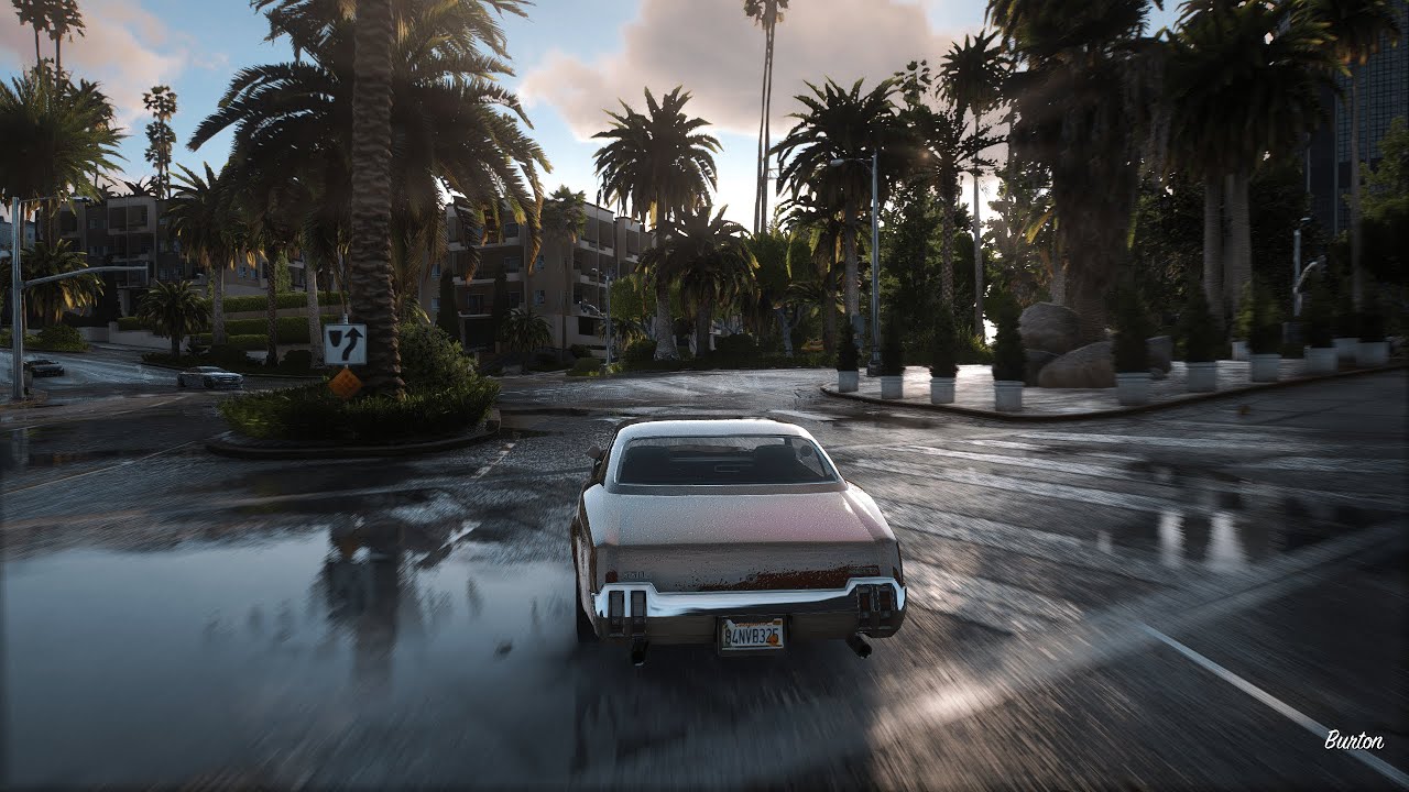 GTA5 Insane Next Gen Clouds And Vegetation Mods (Quantv+NVE+MY Reshades ...