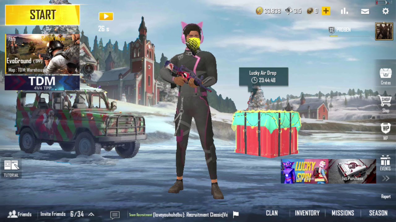 How to gat 10 uc daily in pubg mobile lite free - YouTube