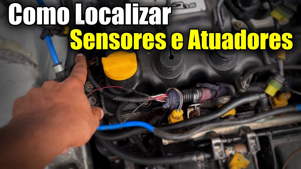 Aprenda a Localizar Sensores e Atuadores - Curso de Injeção Eletrônica ...