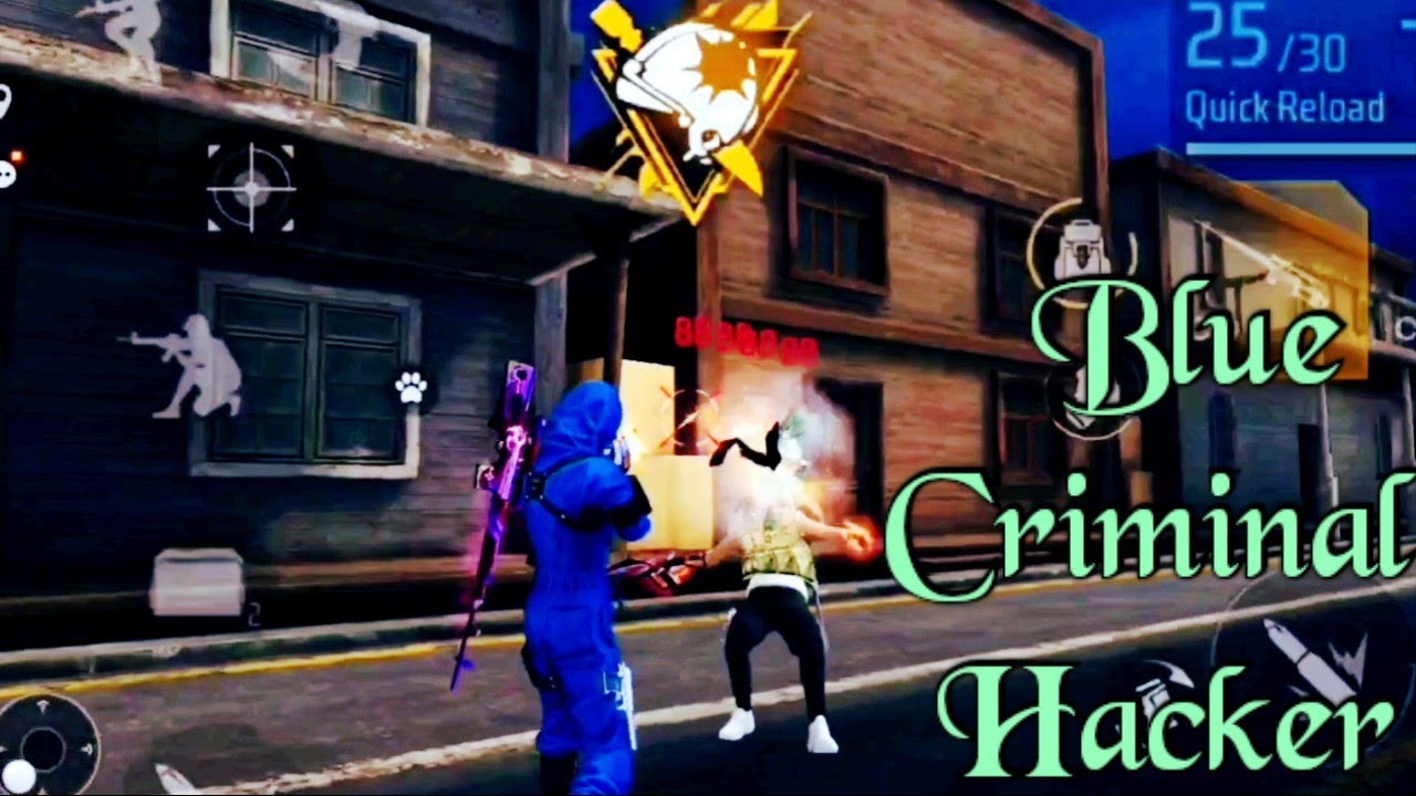 Blue Criminal Hacker - YouTube