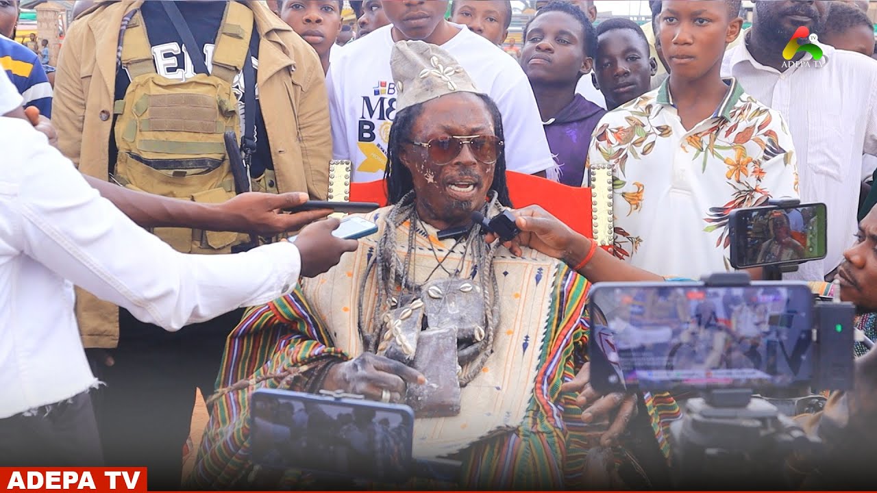 Nana Kwaku Bonsam Put's Up Massive Display At M3ko Bono Festival On ...