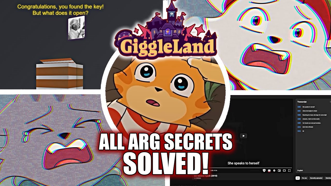Giggleland - All ARG Secrets Solved so far (Showcase) - YouTube