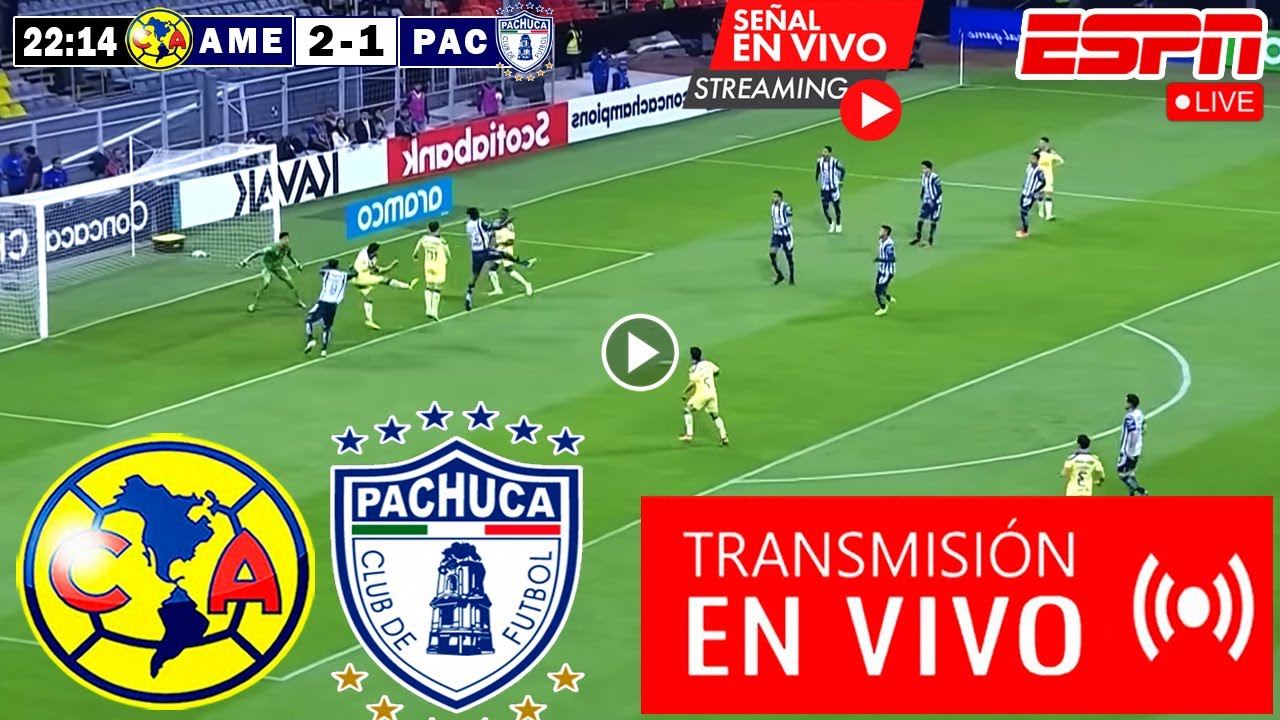 En Vivo: América vs. Pachuca, Ver Partido América vs. Pachuca 4tos de ...