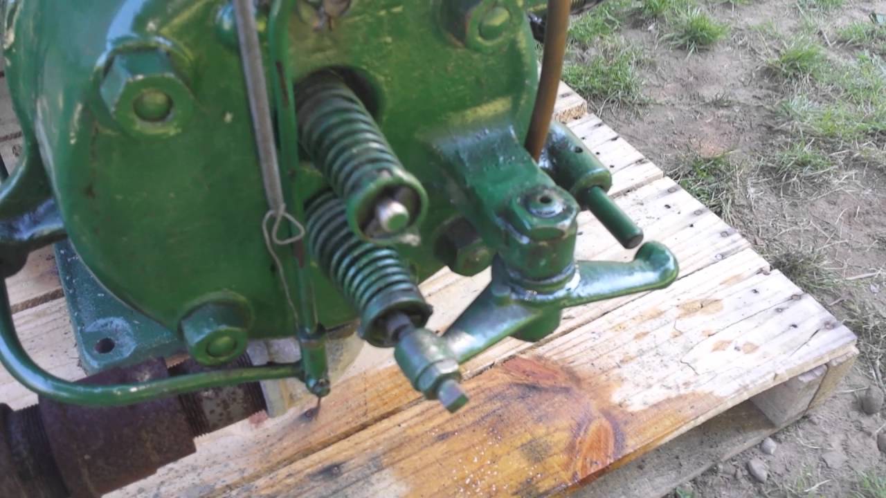 6hp IHC M engine - YouTube