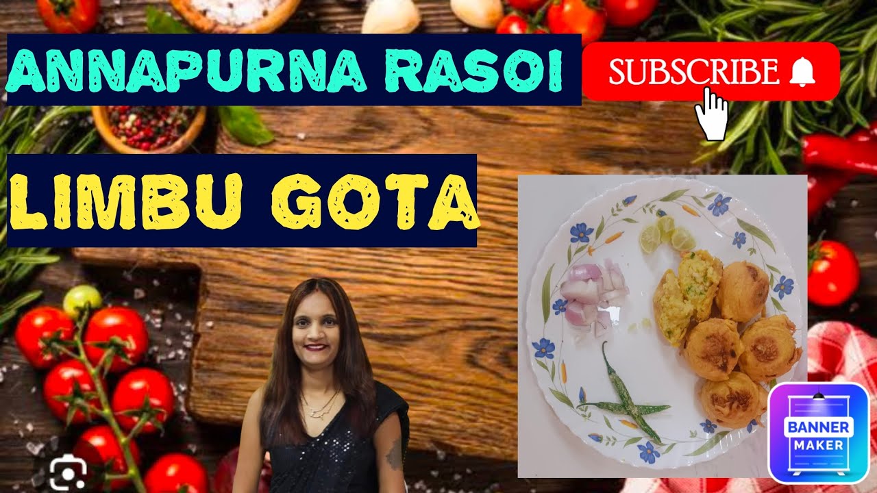 Limbu Gota, bataka vada, Surat famous limbu Vada, batata vada, # ...