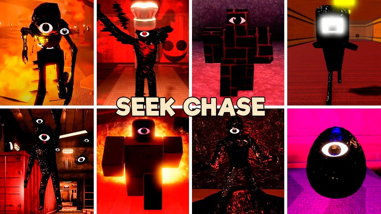 DOORS Seek Chase VS 35 Different Seek Chases - YouTube