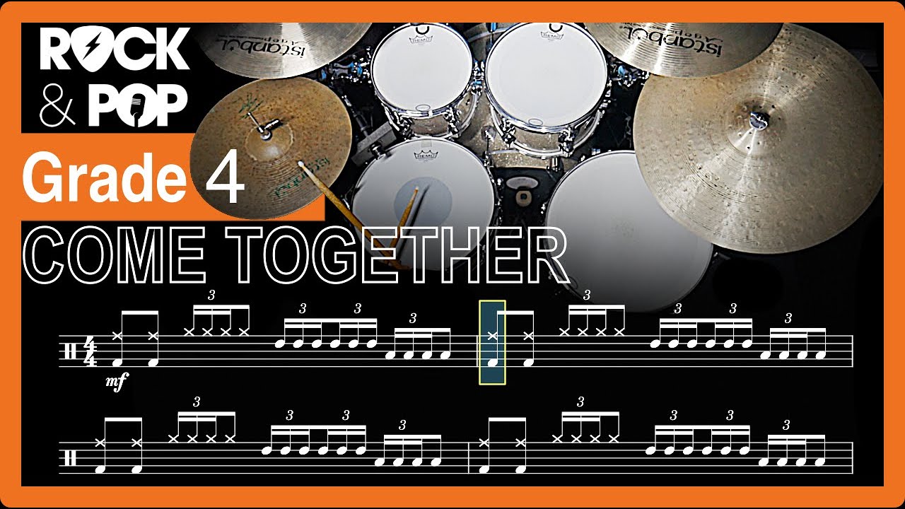 Come Together: Trinity Rock & Pop Grade 4 Drums - YouTube