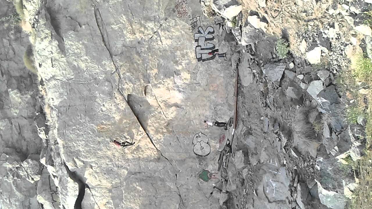 Riverside rock quarry - funfactory - YouTube