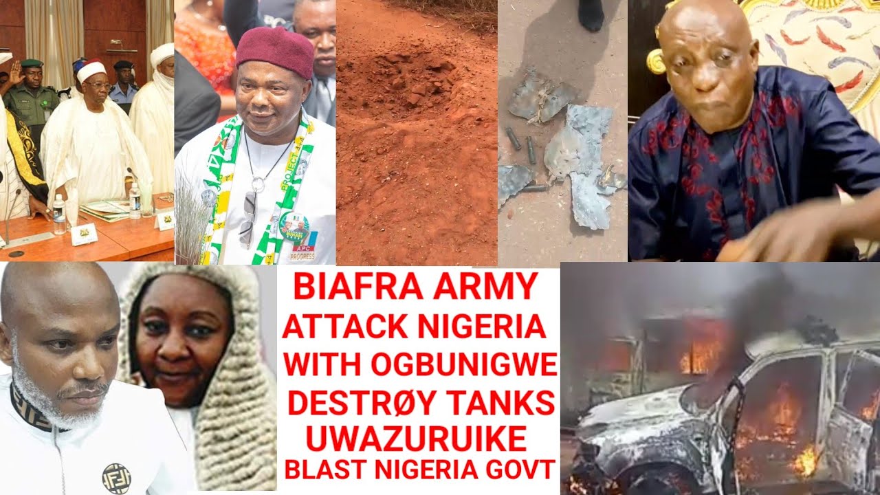 BLA Dêstroy Nigeria Army Armoűred Tanks With Ogbunigwe, Uwazuruike ...