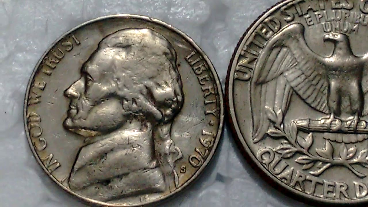Moedas UNITED STATES OF AMERICA FIVE CENTS 1970 S E QUARTER DOLLAR 1970 moedas-united-states-of-america-five-cents-1970-s-e-quarter-dollar-1970