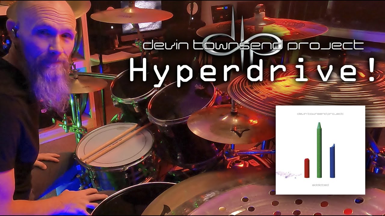 DEVIN TOWNSEND - Hyperdrive! - DRUM COVER - YouTube