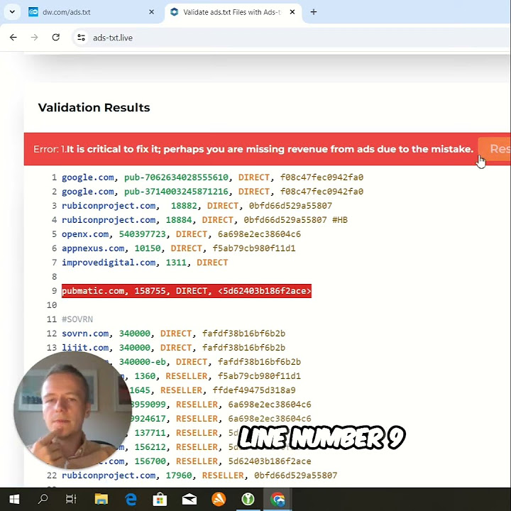 Fix Ads.txt Errors Fast: Step-by-Step Guide! - YouTube