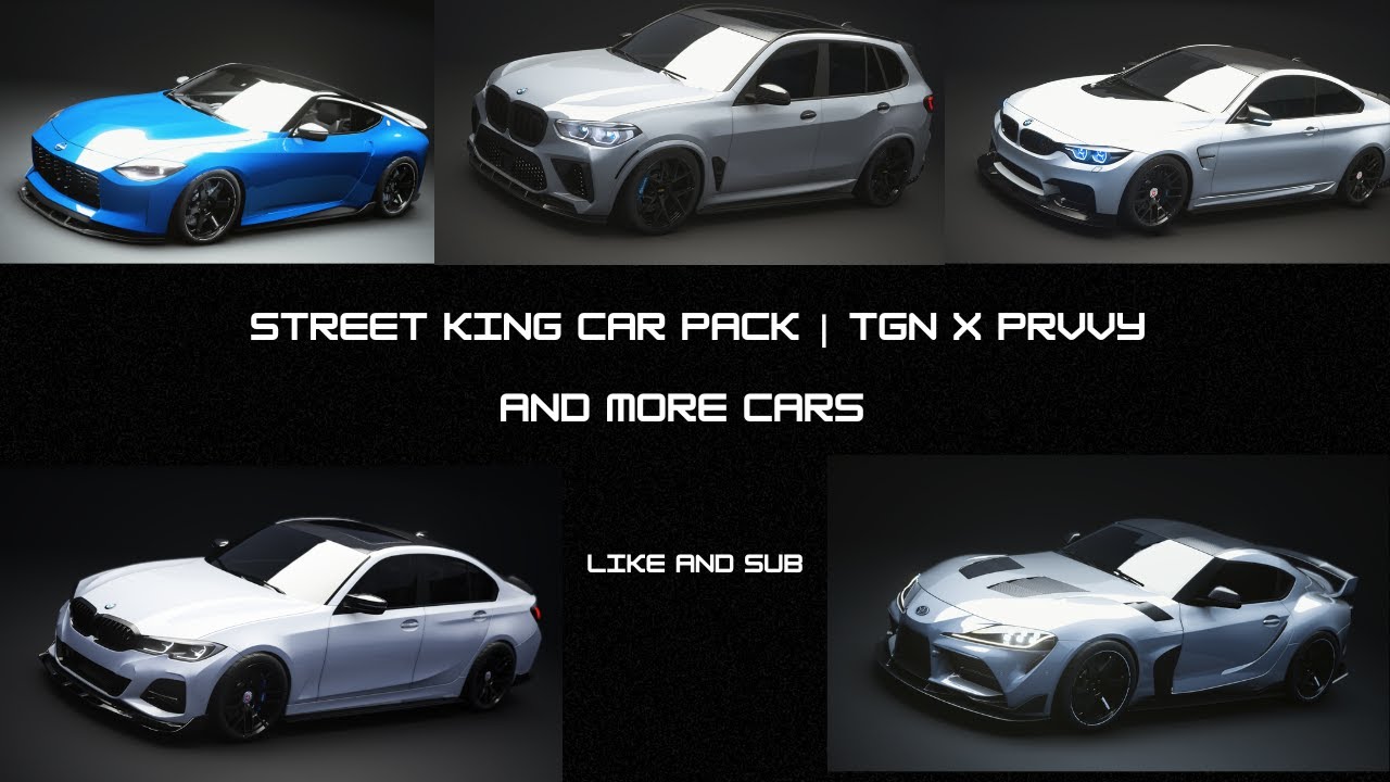 Assetto Corsa 2022 Mod Showcase |Car Pack TGN x Prvvy| Black Cat County ...