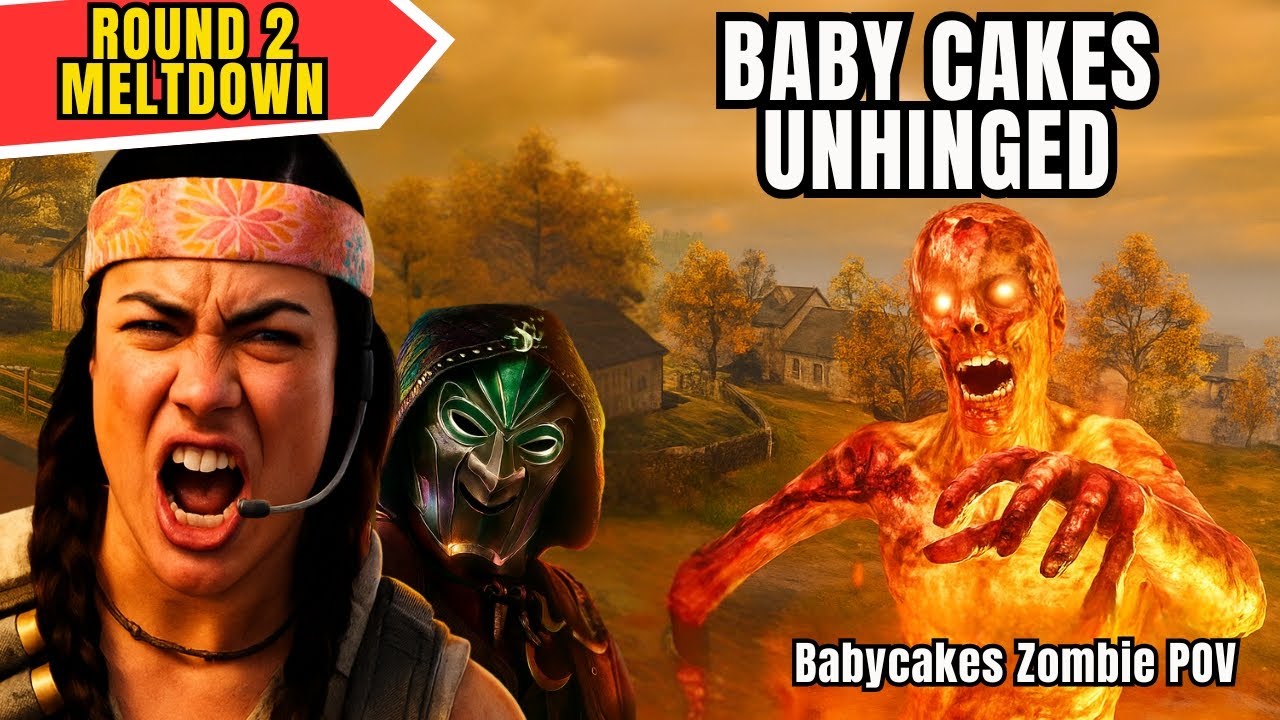BABY CAKES UNHINGED in Round 2 😂 | CoD Zombies POV Gone Off the Rails ...