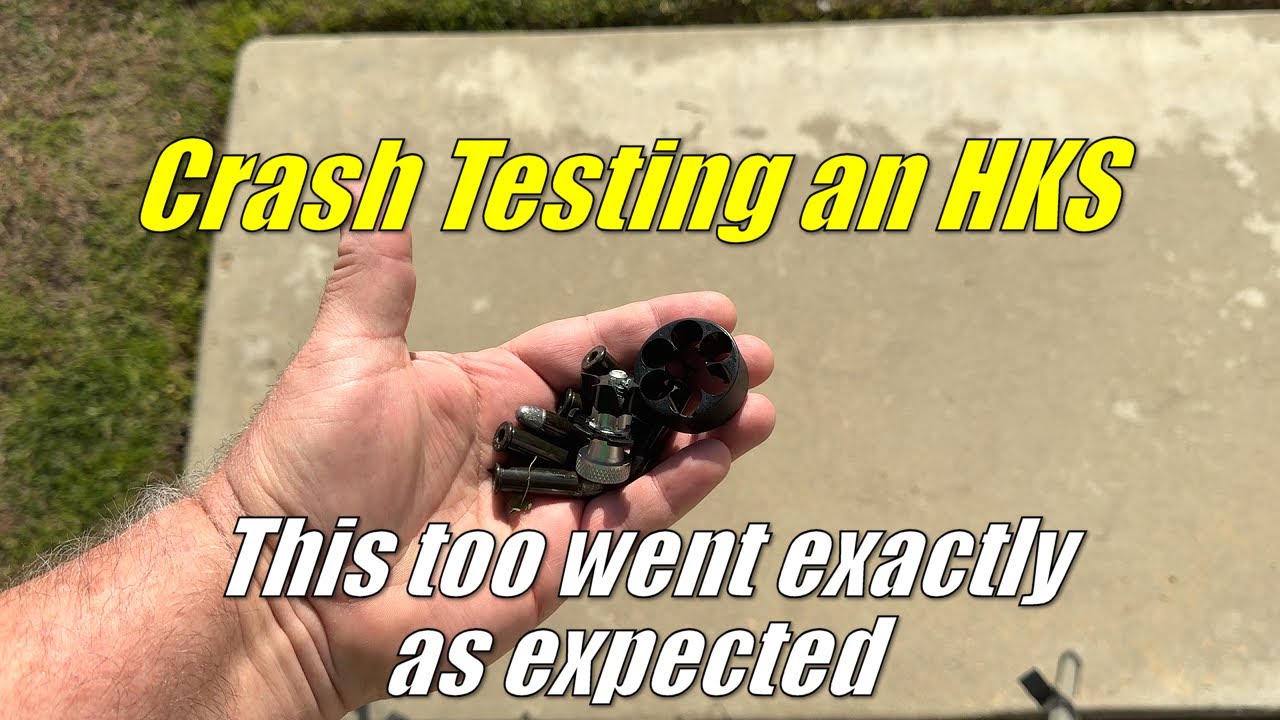 Crash testing an HKS #10 Speedloader - YouTube