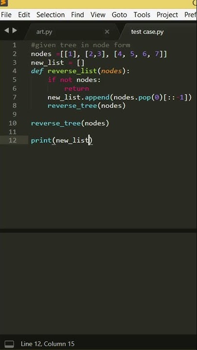 How to Invert a Binary Tree in Python Easily #shorts - YouTube
