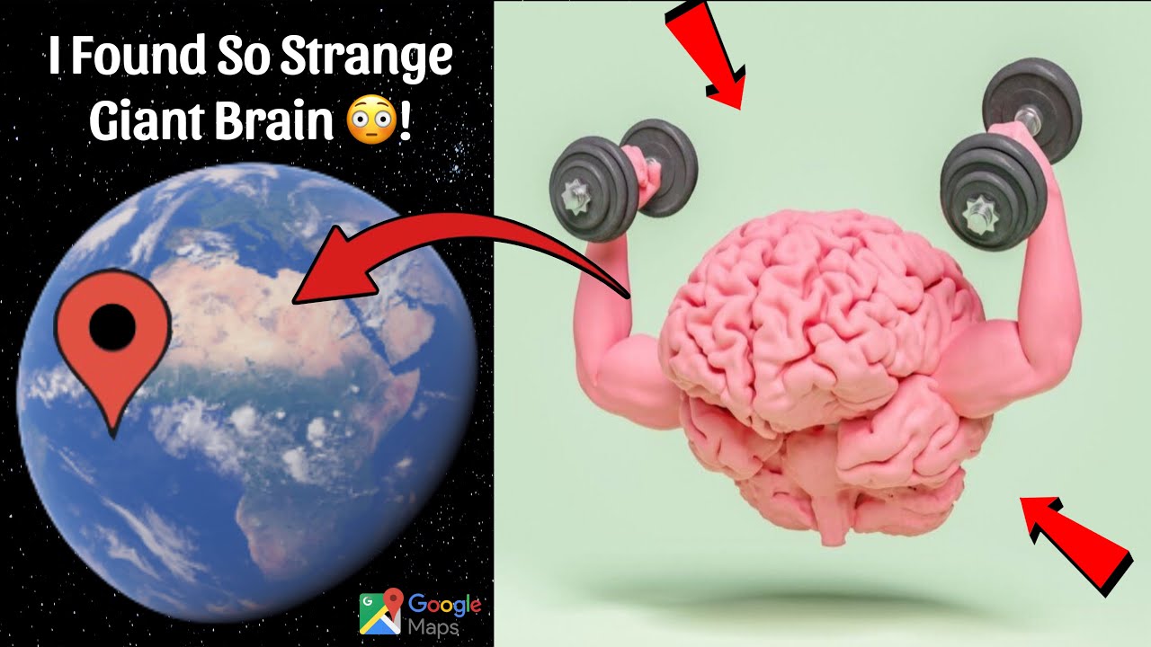 I Found So Strange Giant Human Brain On Google Earth and Google Maps 😳 ...