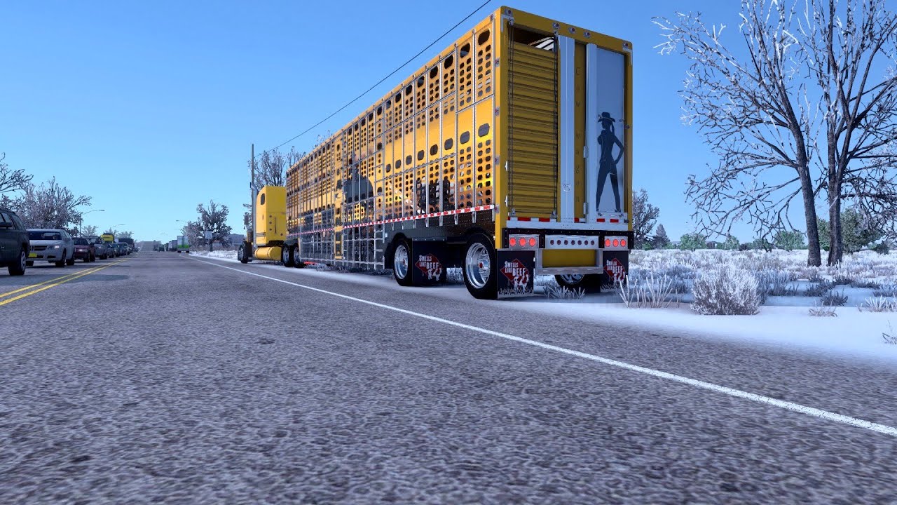 New!! Cattle Trailer Update/ Freightliner Classic XL / N14 Action /1.46 ...