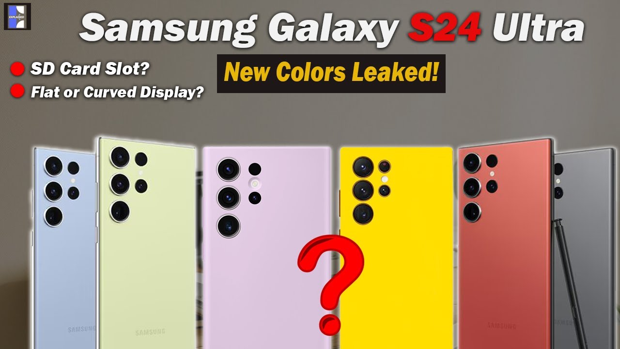 Samsun Galaxy S24 Ultra New Colors Leaked! Release Date, Price, and ...