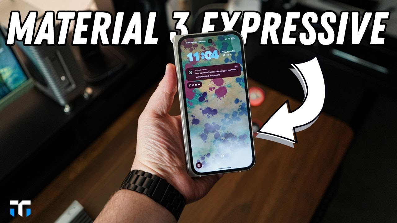 Android 16 Material 3 Expressive on the Pixel 9 Pro Fold! - YouTube