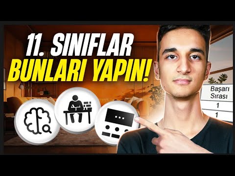 2025 YKS 1.'sinden 11. Sınıflara Özel Kritik Tavsiyeler! #yks