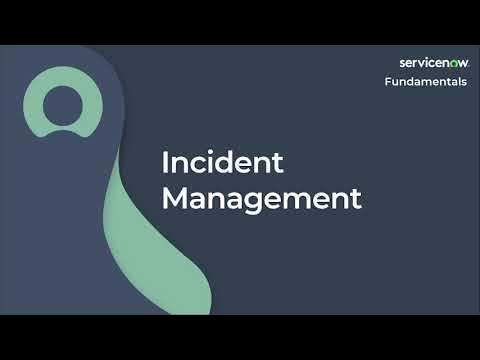 [017] Incident Management | ServiceNow Fundamentals (ServiceNow CSA ...