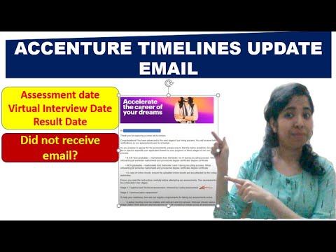 Accenture Updated Schedule Timelines | Accenture Recruitment Process ...