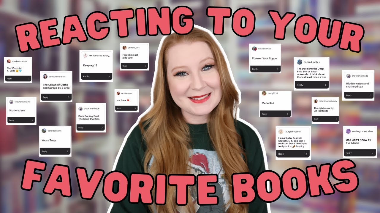 Reacting to YOUR favorite books of the year! - YouTube