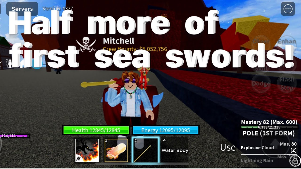 Showcase of Swords in 1st Sea(LV100to700(max in First Sea)Island ...