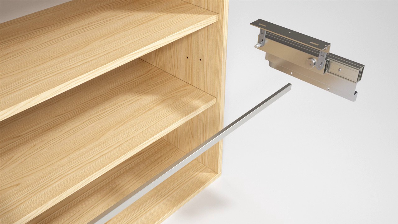 OPLA FOLDING Pull Out Cabinet Shelf | BOX15 - YouTube