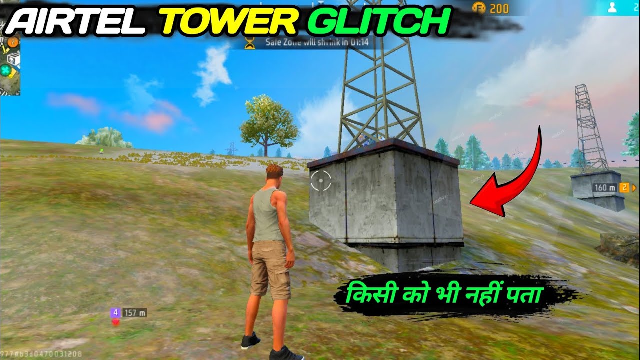 Free Fire 🔥 Airtel Tower Secret Tips and tricks 😱 For Rank Pushing ...