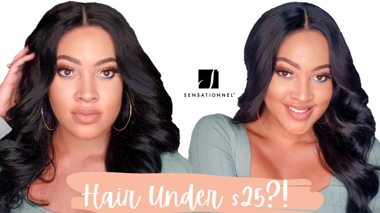 NO GEL NO GLUE | UNDER $30 VIRGIN BUNDLE DUPE | SENSATIONNEL TRISSA ...