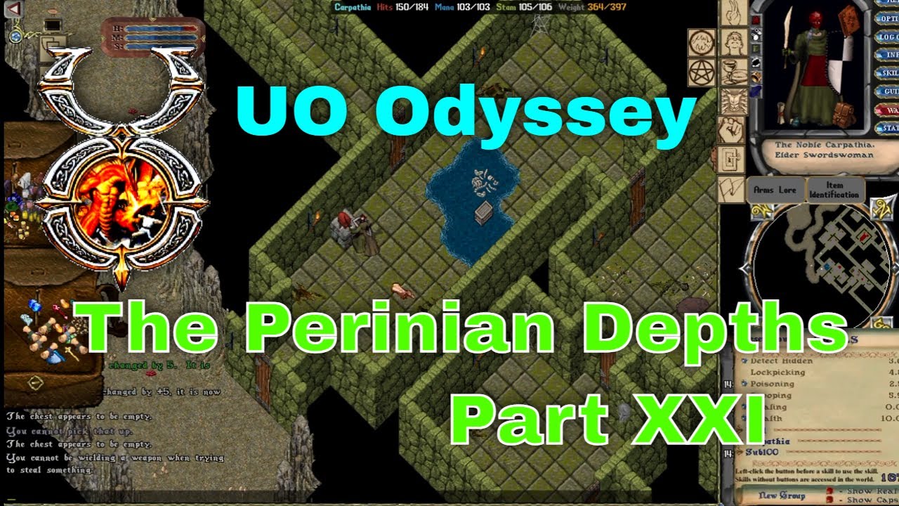 Ultima Online Odyssey: Ruins and Riches - The Perinian Depths - Part ...