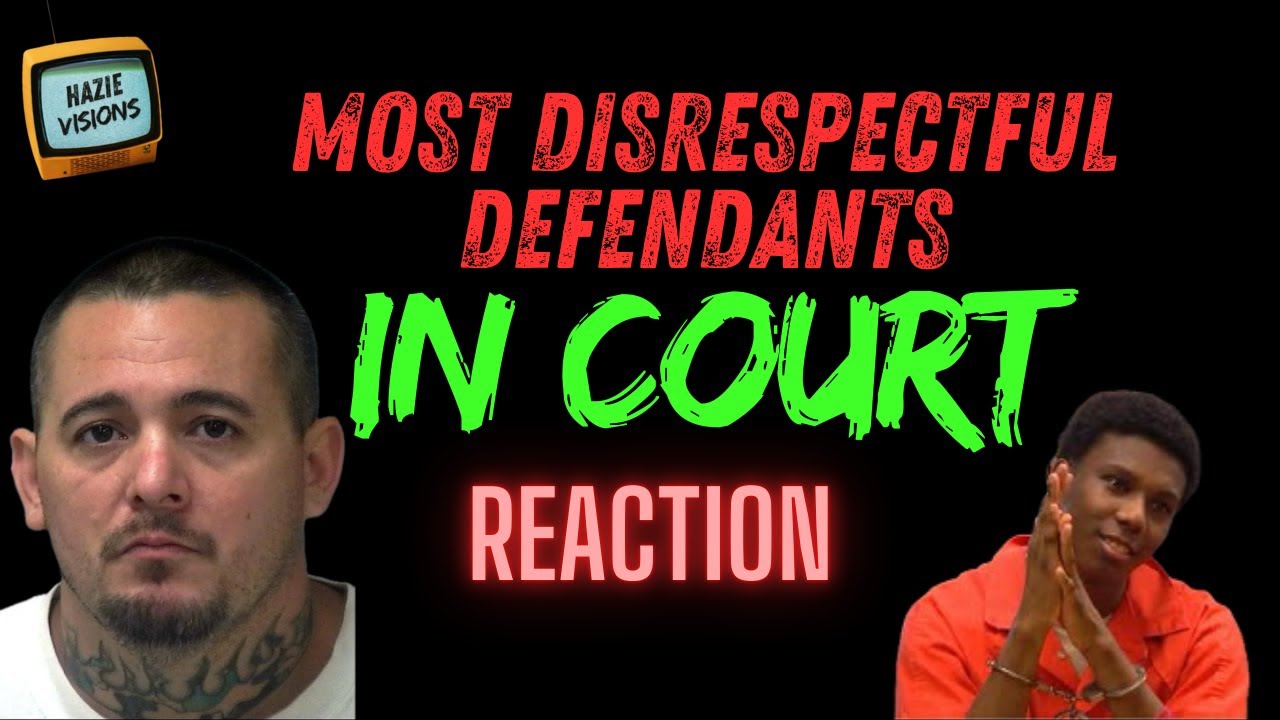 The Most Disrespectful Moments in Court - YouTube