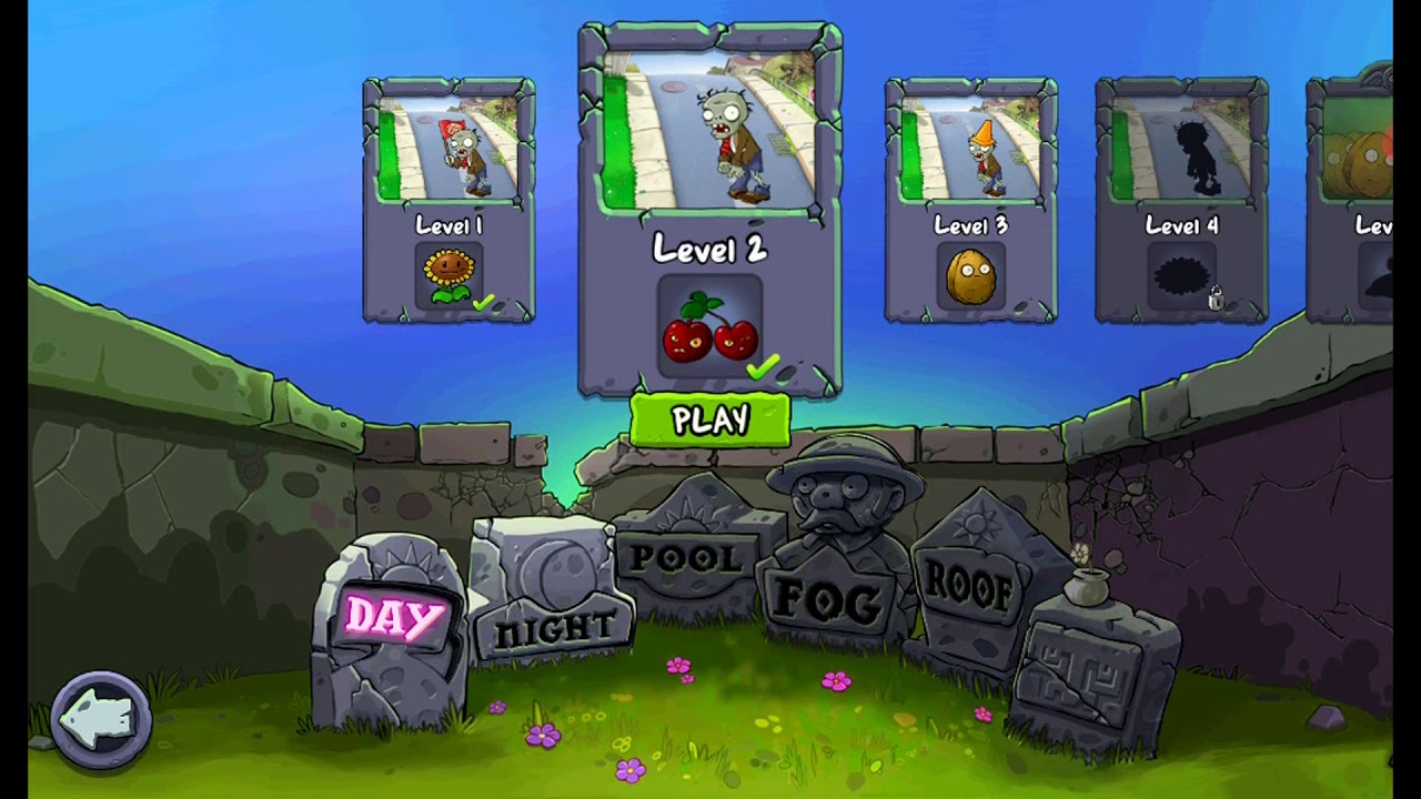 Plants vs. Zombies small gameplay - YouTube