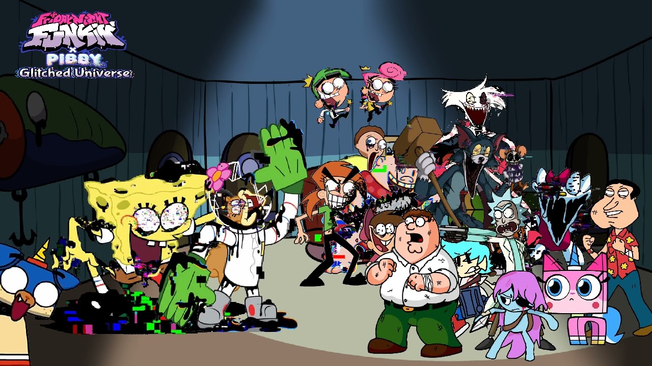 destiny is not Vs. Spongebob and Sandy (Fnf X Pibby Glitched Universe ...