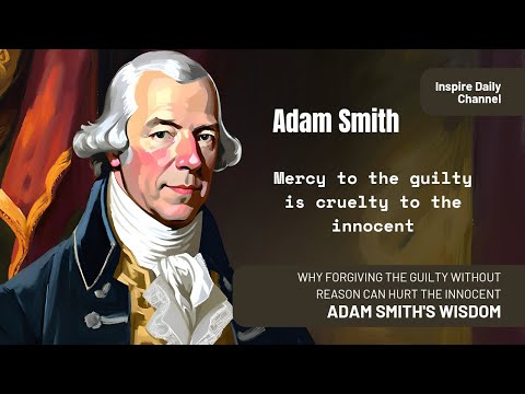 Mercy to the Guilty is Cruelty to the Innocent | Adam Smith Wisdom