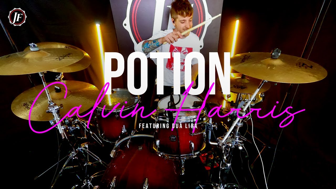 Calvin Harris ft. Dua Lipa & Young Thug - Potion (Drumcover) JF Nolet ...