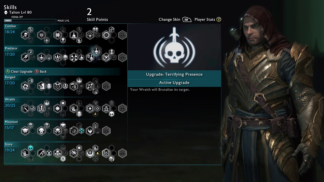 Shadow of war - How to use Deadly Spectre skill - YouTube