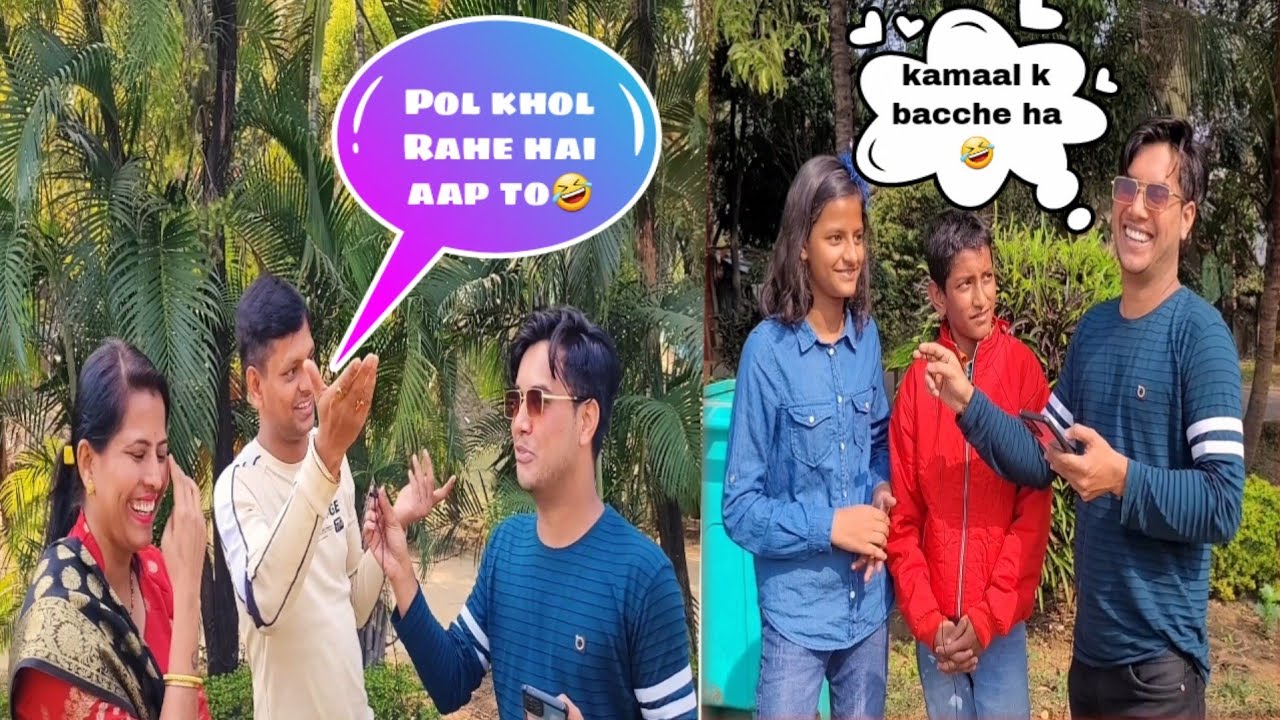 QnA With married couple | kids QnA questions | Kids funny question ...