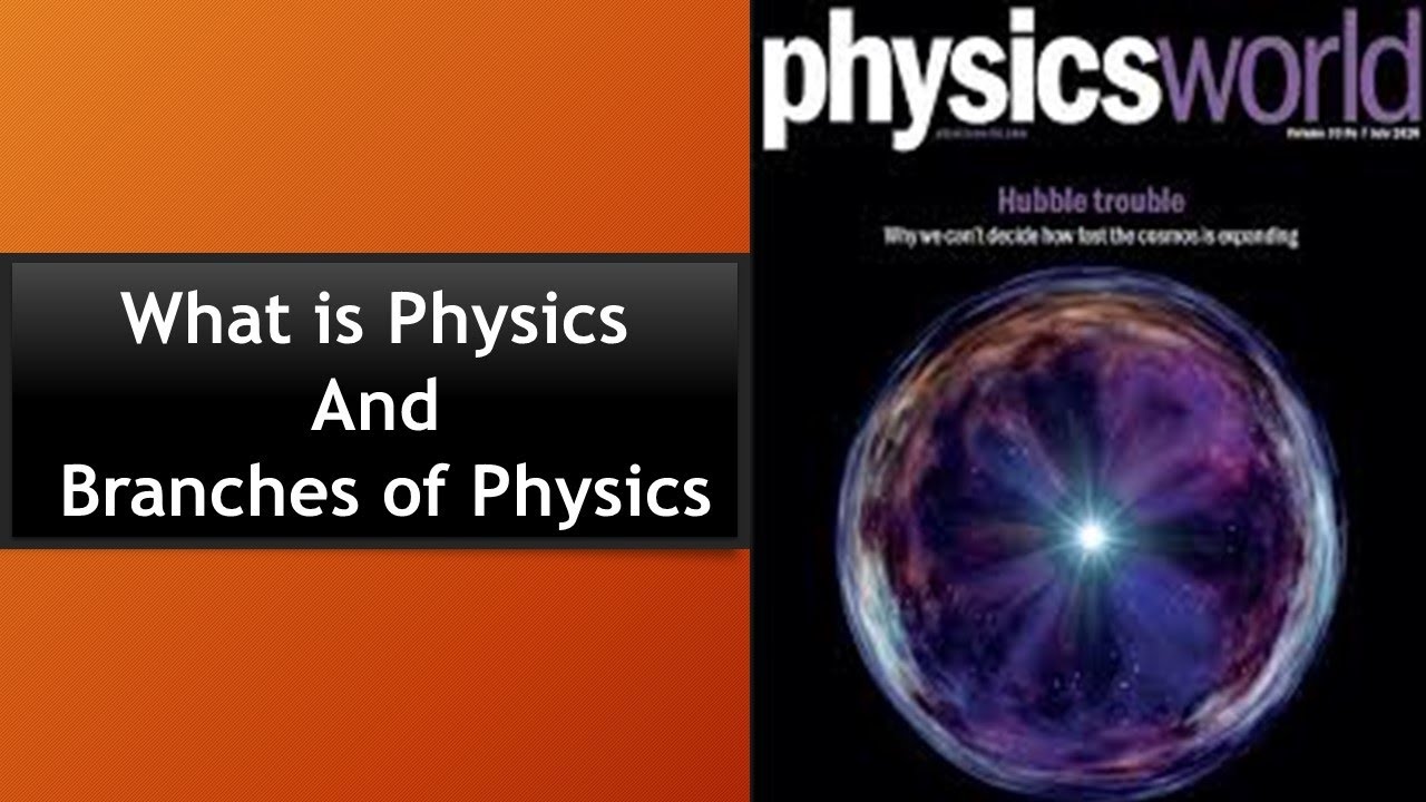 1.2 What is Physics and Branches of Physics? - YouTube