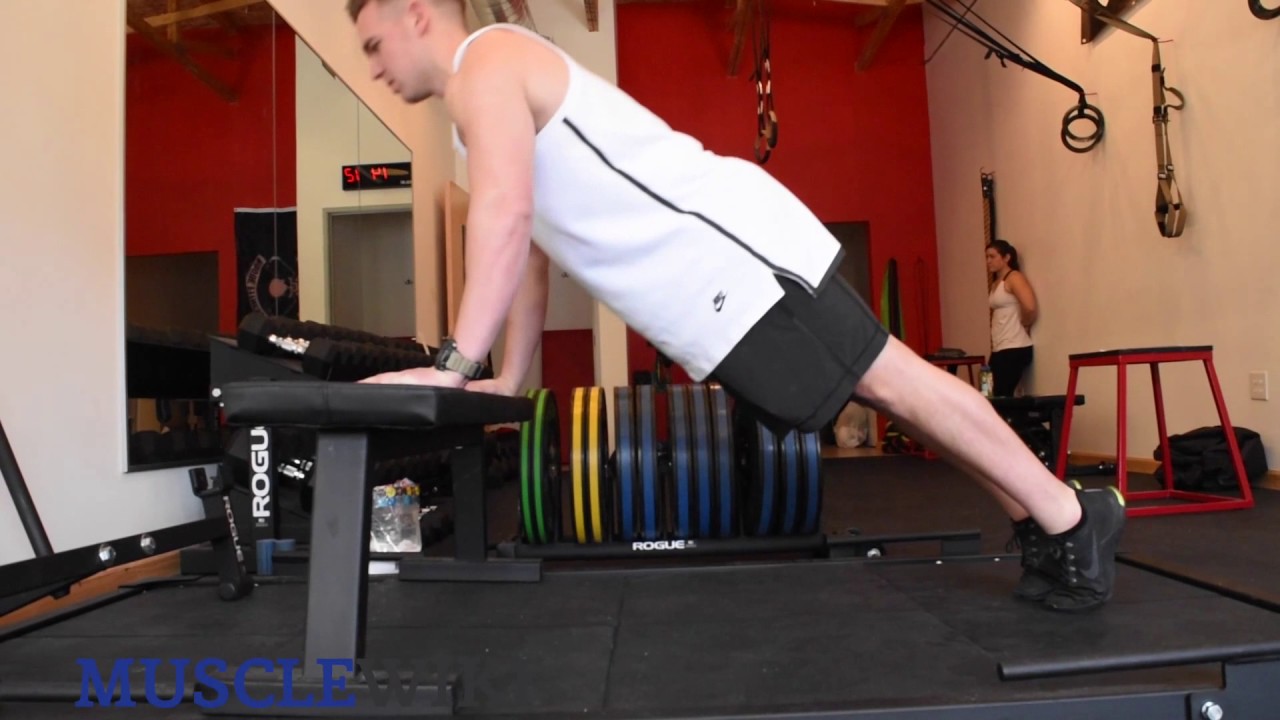 Upper Body Elevated Pushup - YouTube