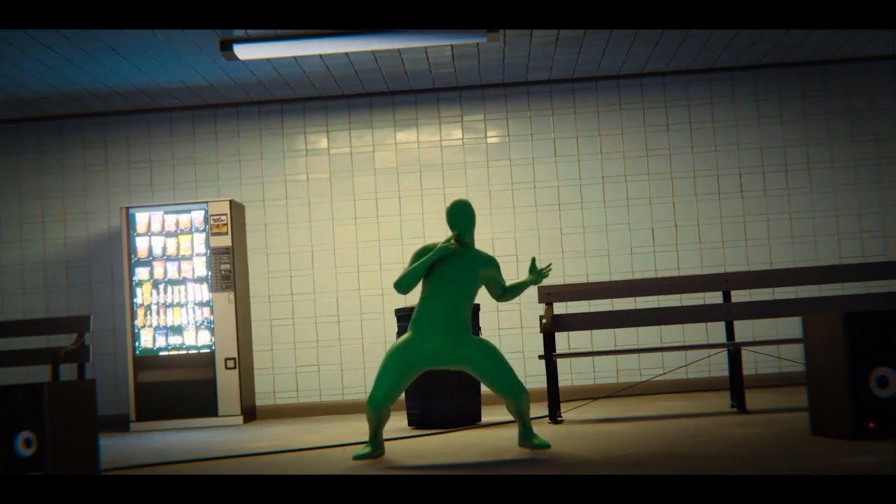 Dancing Green Man 2021|Blender EEVEE Animation - YouTube
