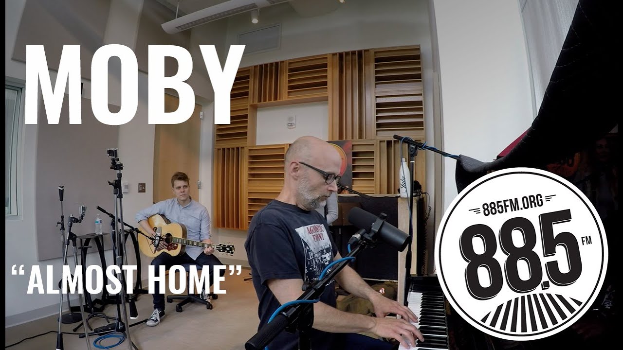 Moby - Almost Home (Live from 88.5FM) - YouTube