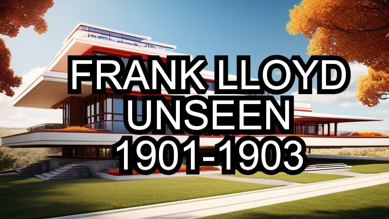 Frank Lloyd Wright's Unbuilt Projects: Hidden Blueprints - YouTube
