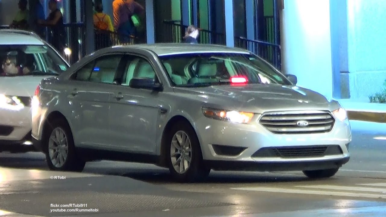 St. Charles Parish Sheriff's Office(?) unmarked Ford Taurus at an ...