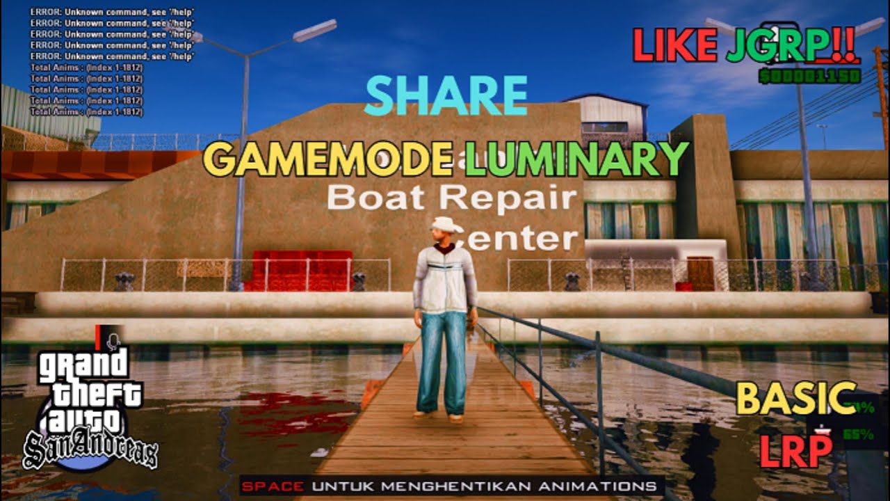SHARE GAMEMODE LUMINARY ROLEPLAY | LIKE JGRP!! | BASIC LRP | GTA SAMP ...