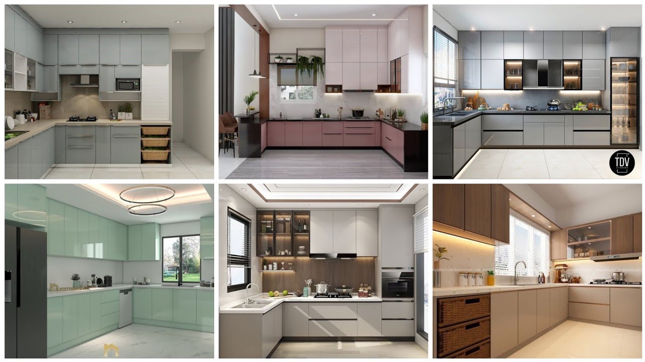 20 Perfect L-Shaped Kitchen Designs 2025|| Modern Kitchens with L-Shape ...