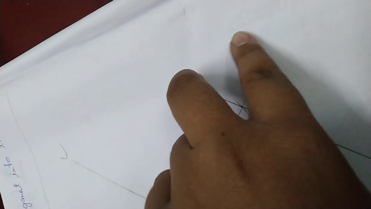Dividing A Straight Line Into 3 Equal Parts YouTube dividing-a-straight-line-into-3-equal-parts-youtube